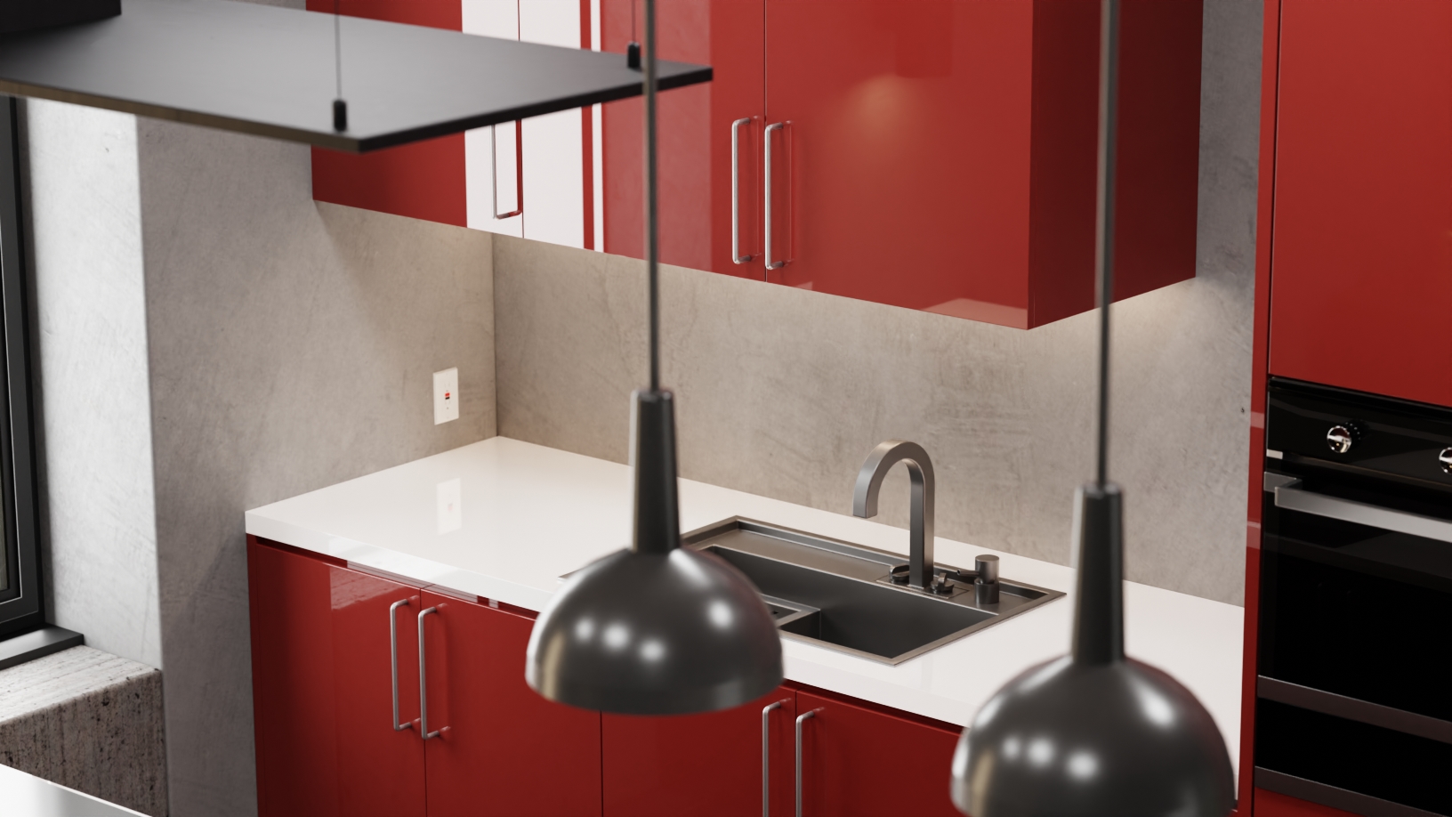 High Gloss Ruby Red – MIRLUX Premium Panel